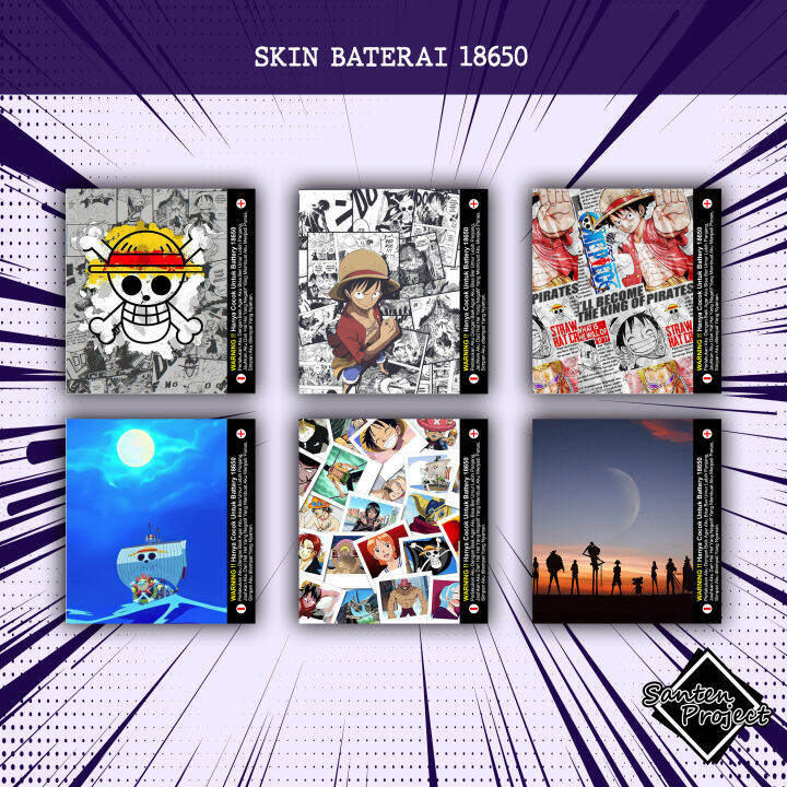 STIKER SKIN WRAP BATERAI 18650 - PELINDUNG BATERAI (ONE PIECE) | Lazada ...