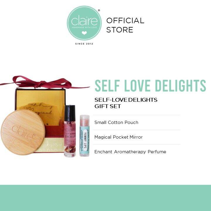 Claire Organic Self-Love Delights Gift Set | Lazada