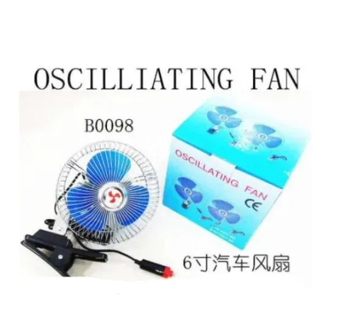 OSCILLATING FAN 6" dc 12V-21W | Lazada PH