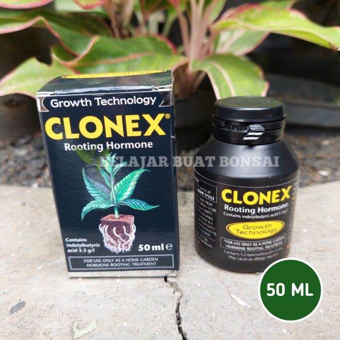 Clonex 50 ML ZPT Percepat Pertumbuhan Akar Stek dan Cangkok | Lazada Indonesia