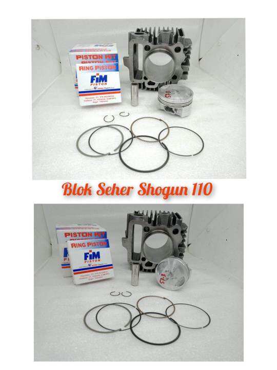 Blok Block Seher Suzuki Shogun 110 Racing Bore Up Seher Fim Diameter 14 ...