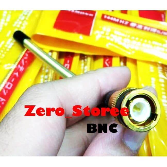 VHF Antena GOLD Helikal EMAS Antena BNC Kuning HT Icom V80 V8 V86 V82 | Lazada Indonesia