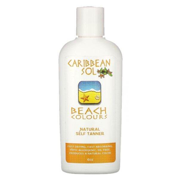 Caribbean Solutions, Beach Colours, Natural Self Tanner, 6 oz | Lazada