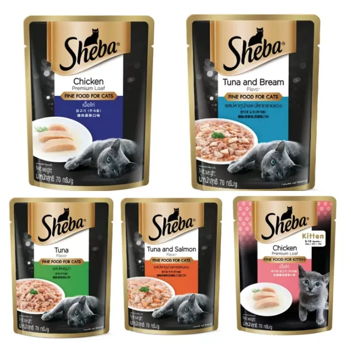 Sheba Cat Wet Food in Pouch - All Variant (70g) | Lazada PH
