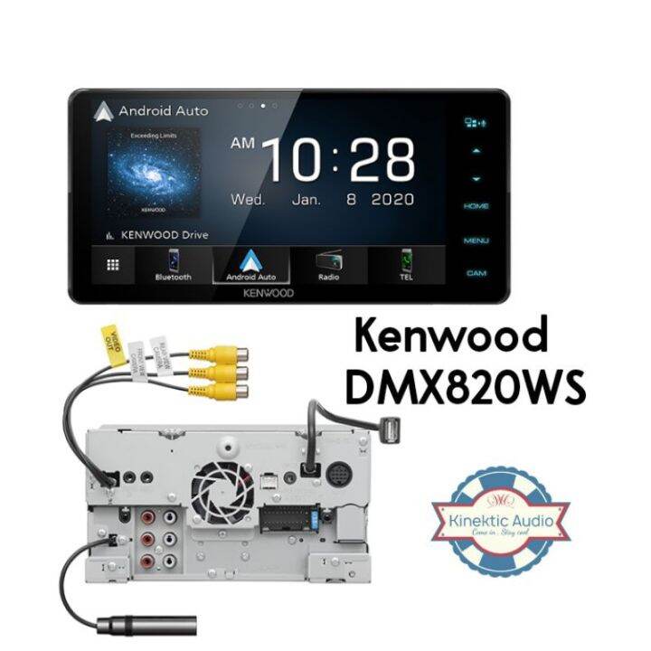 KENWOOD DMX820WS - Car audio player / Car AV Receiver with 7.0 inch ...