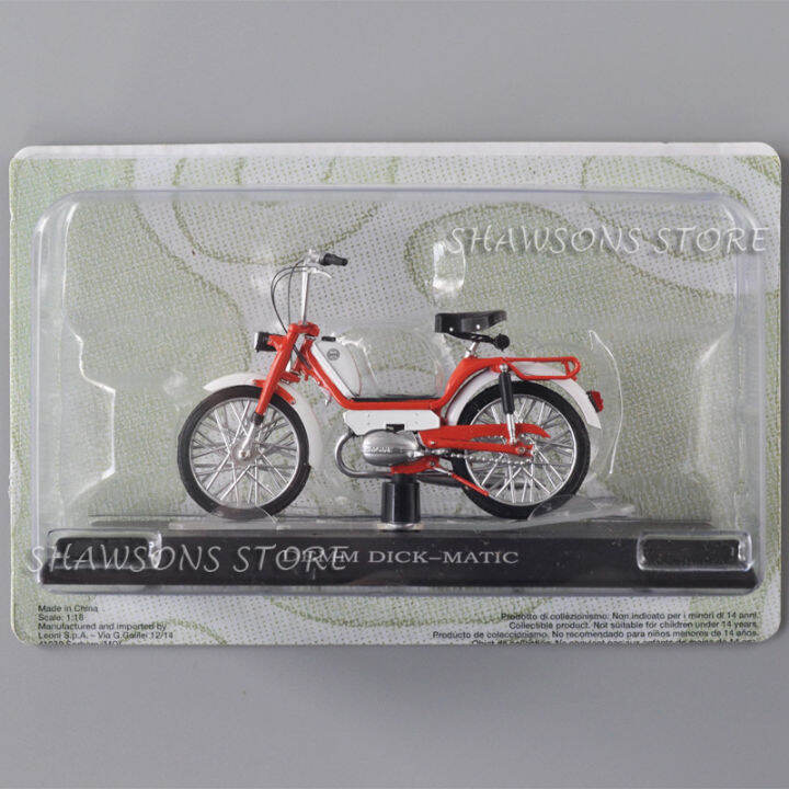 1:18 Scale Diecast Motorcycle Model Toy Scooter Moped Bike Demm Dick ...