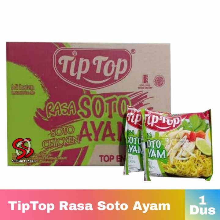 Satu Dus (1Karton) Mie Tiptop Rasa Soto Ayam Isi 40 Pcs | Lazada Indonesia