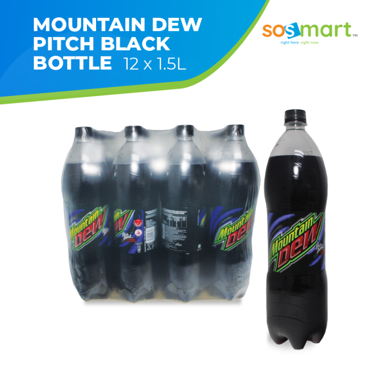 MOUNTAIN DEW PITCH BLACK 1.5L | Lazada