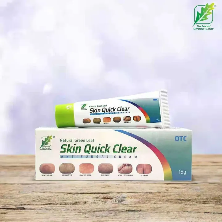 Natural Green Leaf Skin Quick Clear Antifungal Cream 15g | Lazada PH