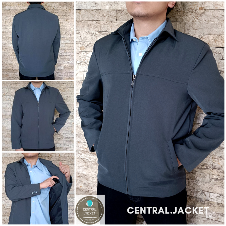 JAKET FORMAL SEMI JAS PRIA - JASKET KANTOR - BLAZER JASKET HITAM E-BOSS ...