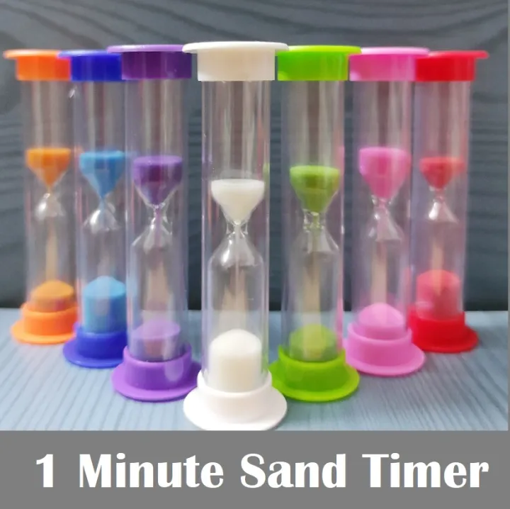 Sand Timer 1 Minute Sand Clock Timer 1 Minute 60 Seconds Pemasa Pasir 1 Minit 60 Saat | Lazada