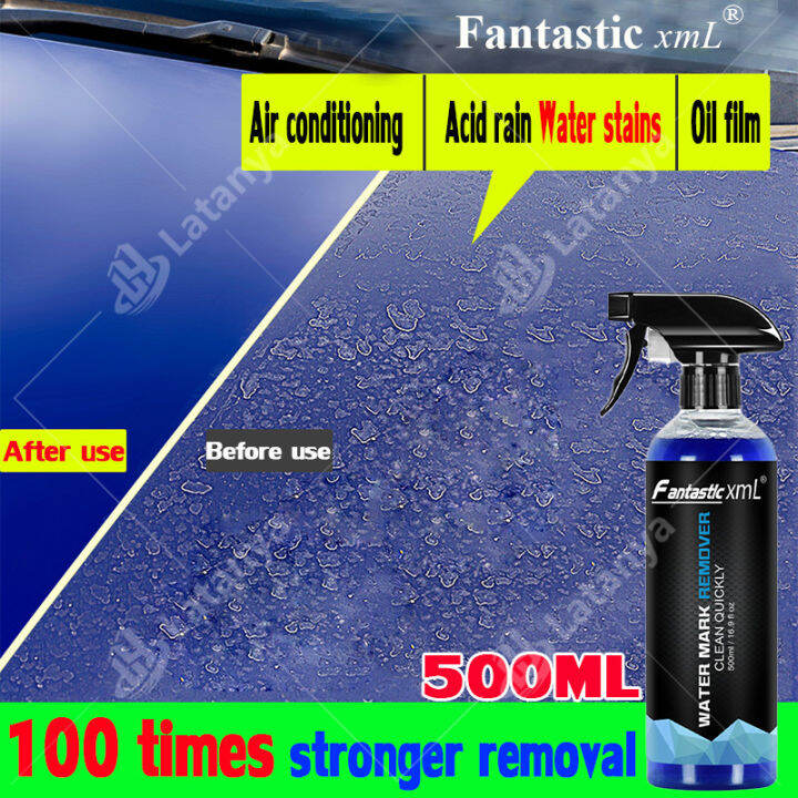 Stronger Removal Acid Rain Remover Water Marks For Car Windshield 500ml ...