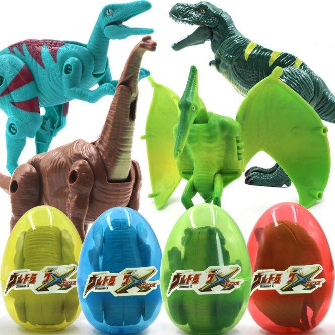 Dinosaur deformed egg superman egg children deformed toy | Lazada PH