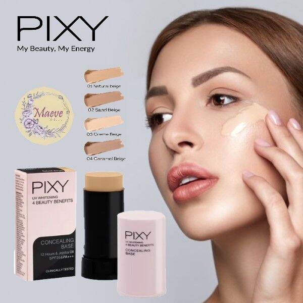~~MAEVE~~ PIXY UV Whitening 4 Beauty Benefits Concealing Base - Contour ...
