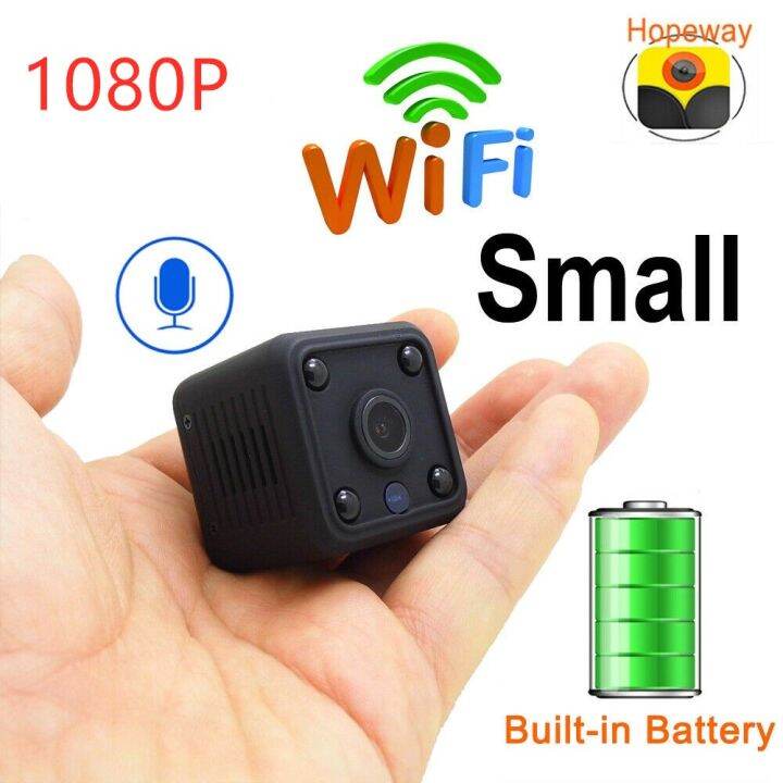 👍APP Live-view Wireless 4K Mini Hidden Spy Camera 1080P Hidden Camera ...