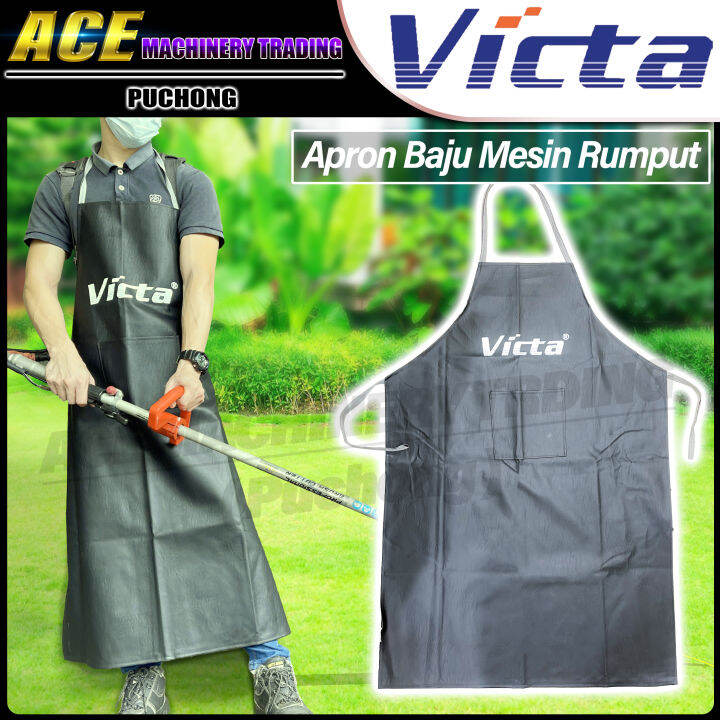 Brush Cutter Victa Apron Baju Mesin Rumput Tebal Dan Water Proof ...
