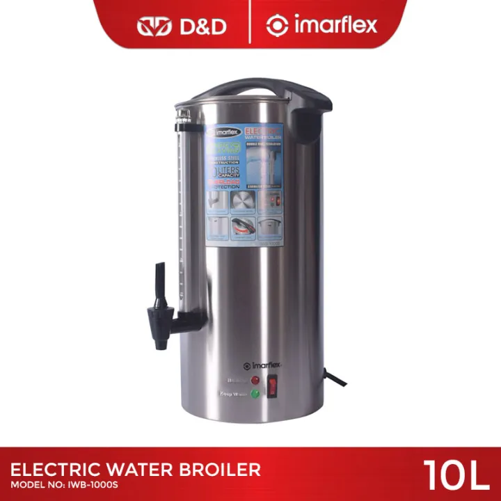 Imarflex IWB-1000S 10Liters Capacity Stainless Steel Anti-Drip ...