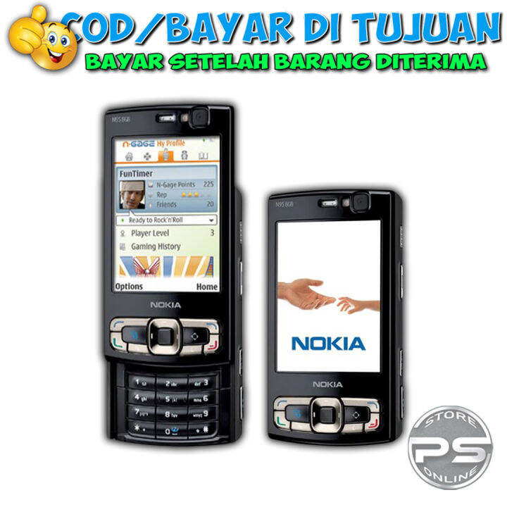 HP Nokia N95 Rom 8GB Sliding - HP Jadul - HP sliding / geser - HP Sliding Mewah | Lazada Indonesia