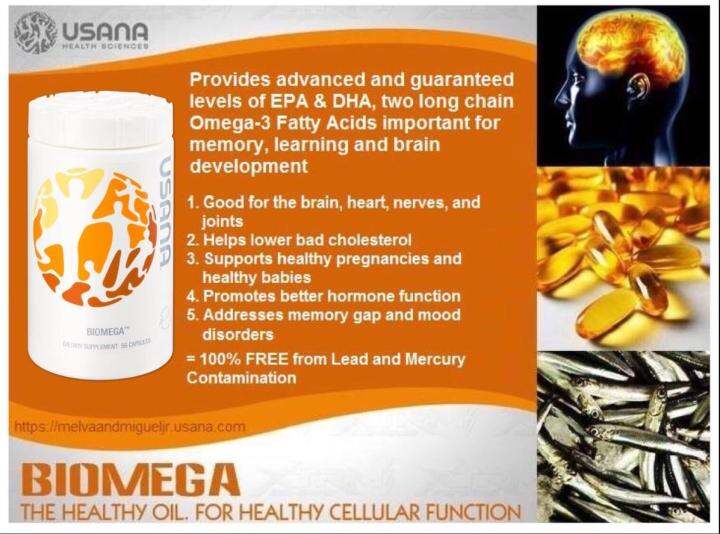 USANA BIOmega 56 Gel Tablets | Lazada PH