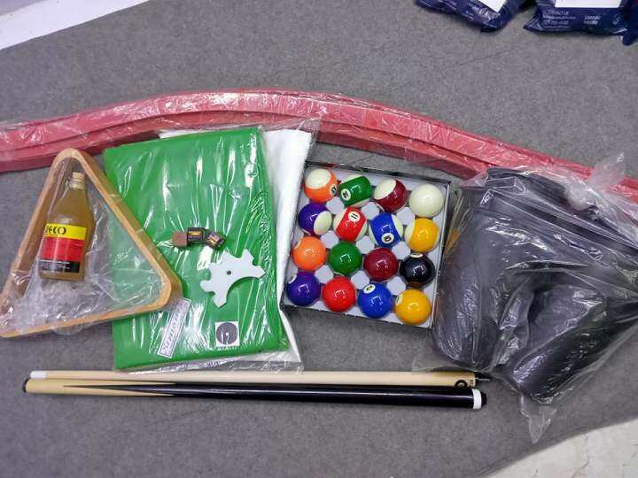 COMBO SIMONIS LIGHT GREEN W/KATSA , STANDARD BALL W/ TRIANGLE, ACM ...