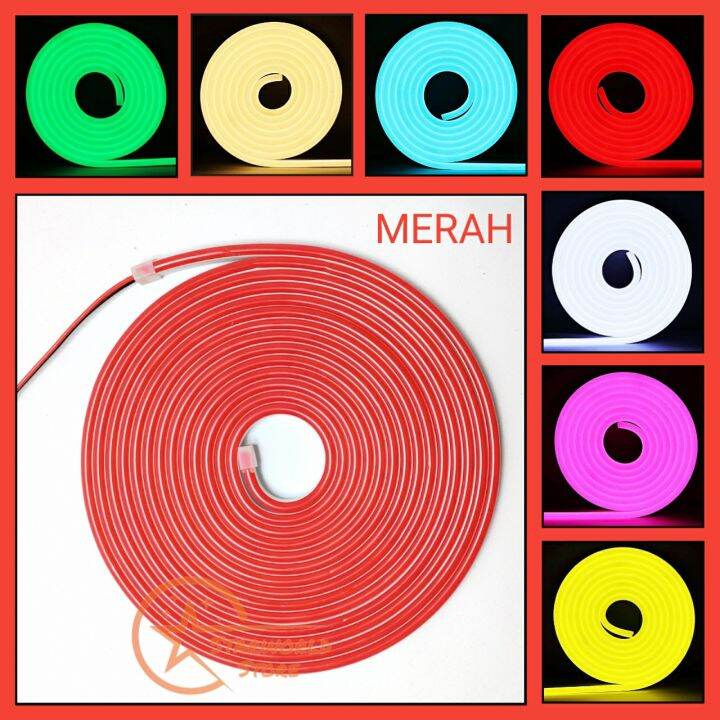 Lampu Selang LED Neon Flex 12V - 5 Meter | Lazada Indonesia