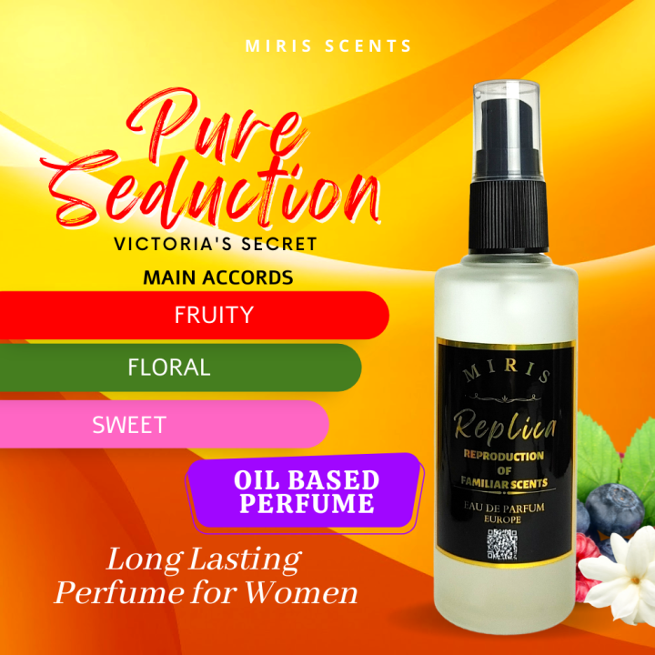 Fruity Floral 85ml Oil Base Perfume VS Pure Seduction | Lazada PH