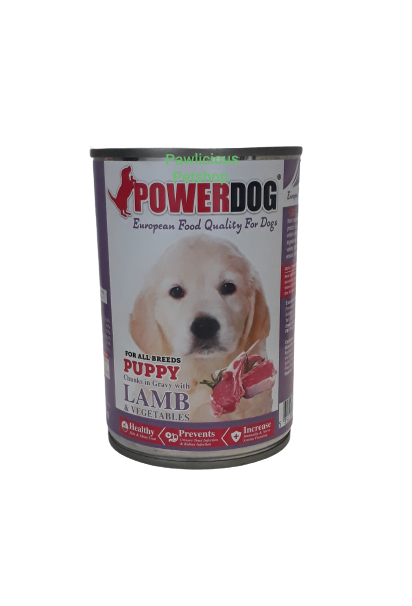 PowerDog Puppy in Can Lamb & Vegetables Flavor 405g | Lazada PH