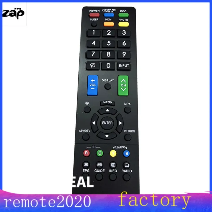 Universal TV Remote Control Wireless Controller Replacement for Majority of Sharp LCD/LED or ...