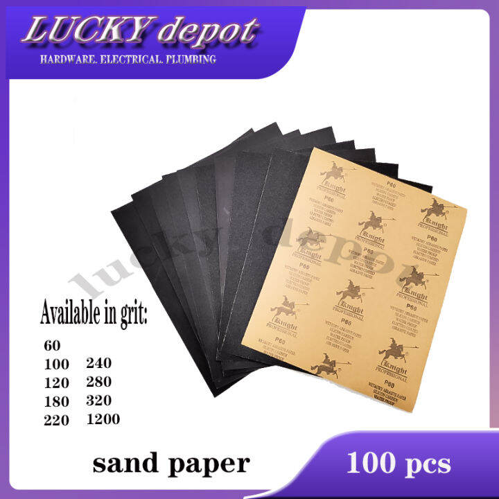 Sand Paper / Abrasive Paper / Papel de Liha ( Sold per 100 Sheets ...
