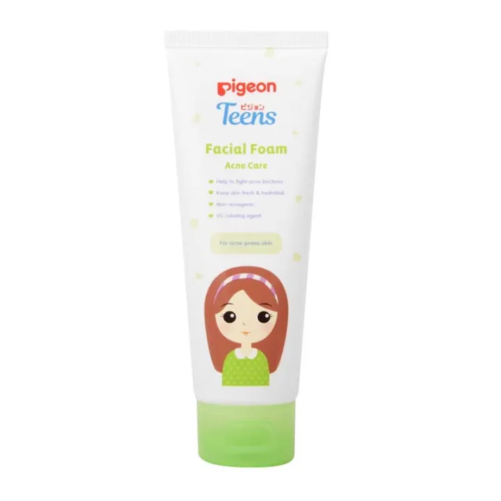 Pigeon Teens Facial Foam Acne Care 100ml | Lazada Indonesia