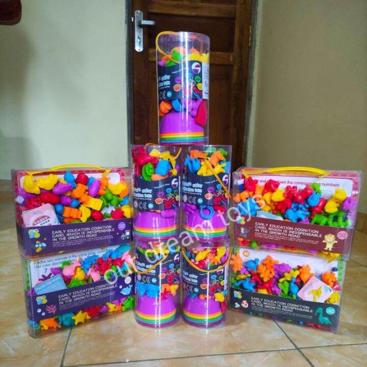 Montessori Counting Toys / Mainan Montessori PAUD & Balita / Mainan ...