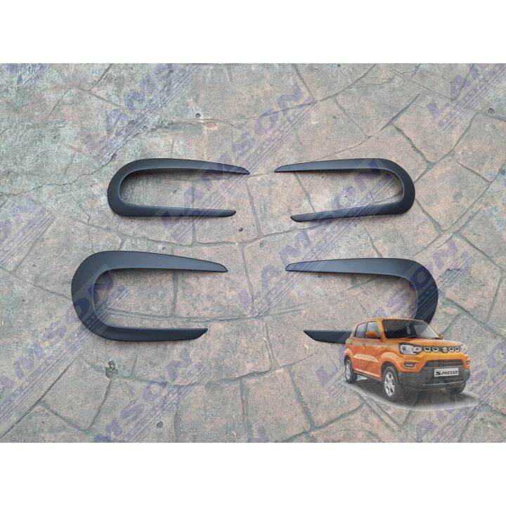 Suzuki S-presso Spresso 2020 - 2022 Front and Rear Bumper Trim Black ...