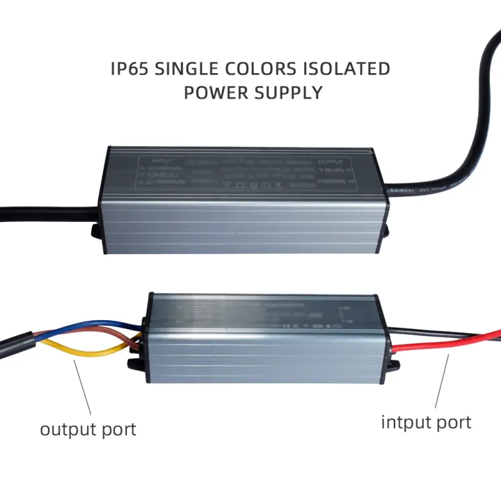 Waterproof LED Driver AC110-265V Power Supply Constant Current ...