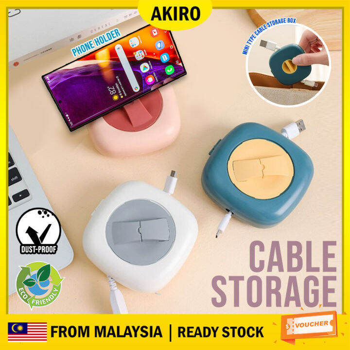 AKIRO MALAYSIA Cable Storage Protector Wire Winder Organizer for ...