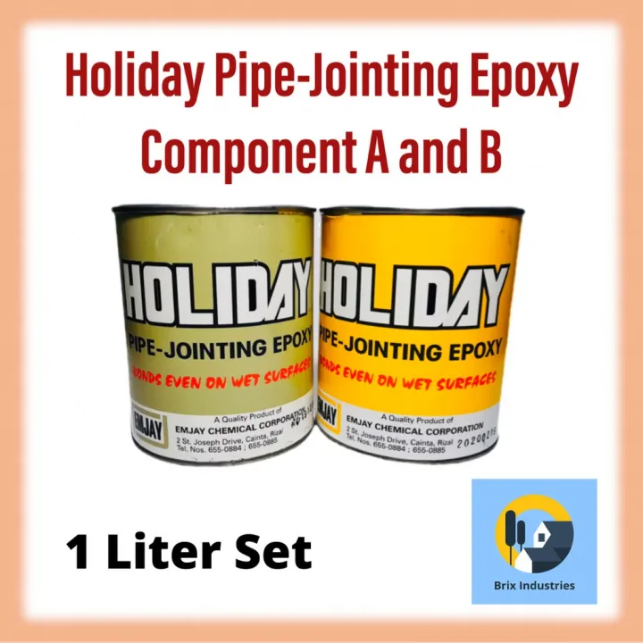 free shipping Holiday Pipe Jointing Epoxy (1 Liter set) Component A and ...