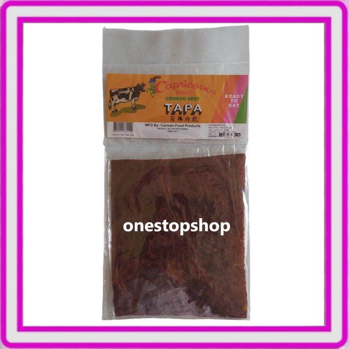 Capricorn Cooked Beef Tapa 100g | Lazada PH