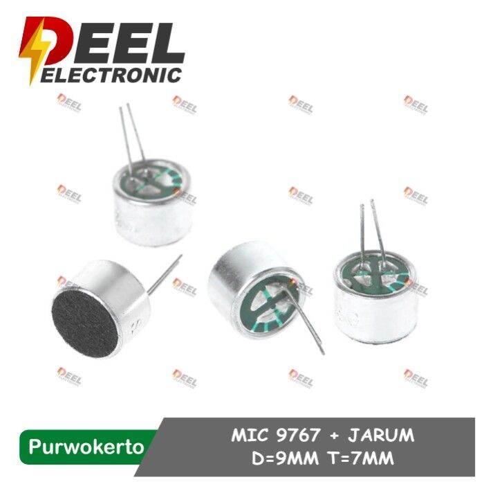 MIC 9767 MIC CAPSULE ELECTRET CONDENSER MICROPHONE SMD AUDIO PICKUP ...