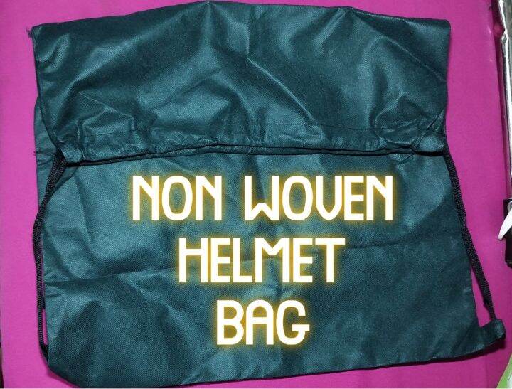 Helmet Non Woven String Bag Large Size String Bag Lazada Ph