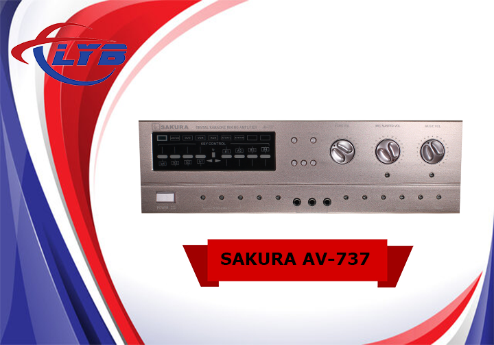 Sakura AV-737 Stereo Mixing Amplifier | Lazada PH