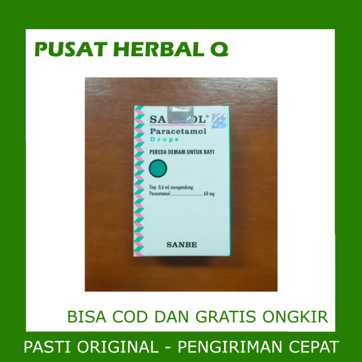 SANMOL DROP 15ML DROPS PARACETAMOL DEMAM NYERI SAKIT GIGI ANAK | Lazada ...