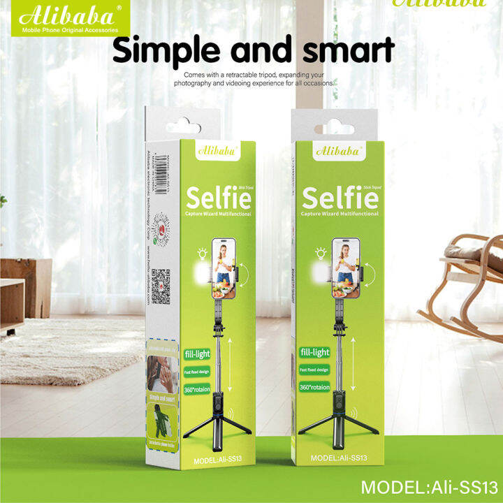 Alibaba Ali-SS13 Capture Wizard Multifunctional Selfie Stick Tripod ...
