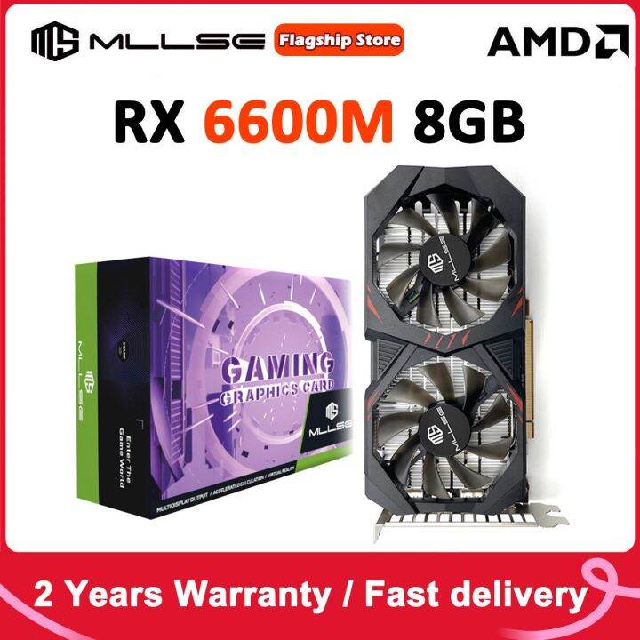 MLLSE AMD Radeon rx 6600M 8GB Video card GPU GDDR6 128Bit 7nm RX6600M ...