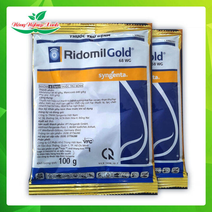 Thuốc Trừ Nấm Bệnh Ridomil Gold 68WG – Nội Hấp Cực Mạnh | Lazada.vn