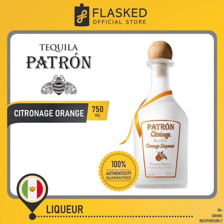 Patron Citronage Orange Liqueur 750mL | Lazada PH