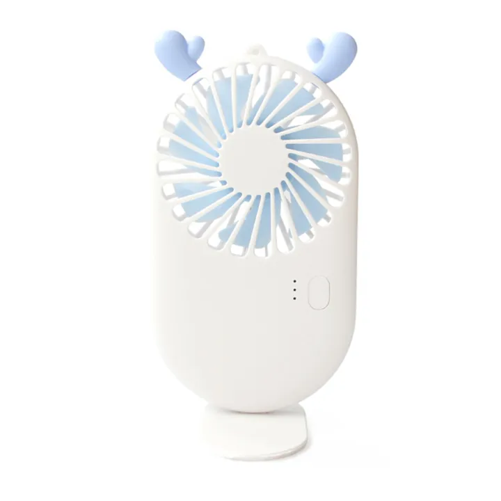 USB Charging Mini Fan Handheld Desktop Silent Fan Portable Carry Cute ...