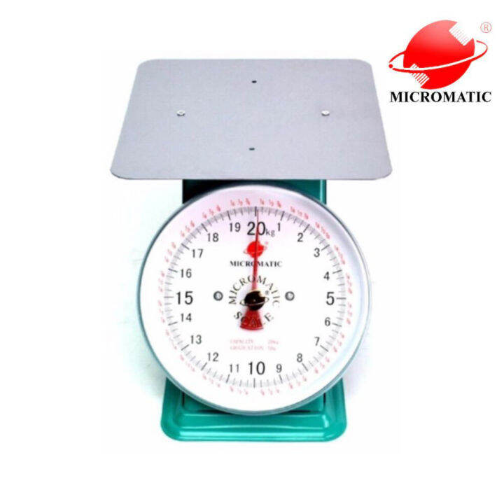 Micromatic MDS 20SP Dial Scale 20 Kg Flat Plate | Lazada PH