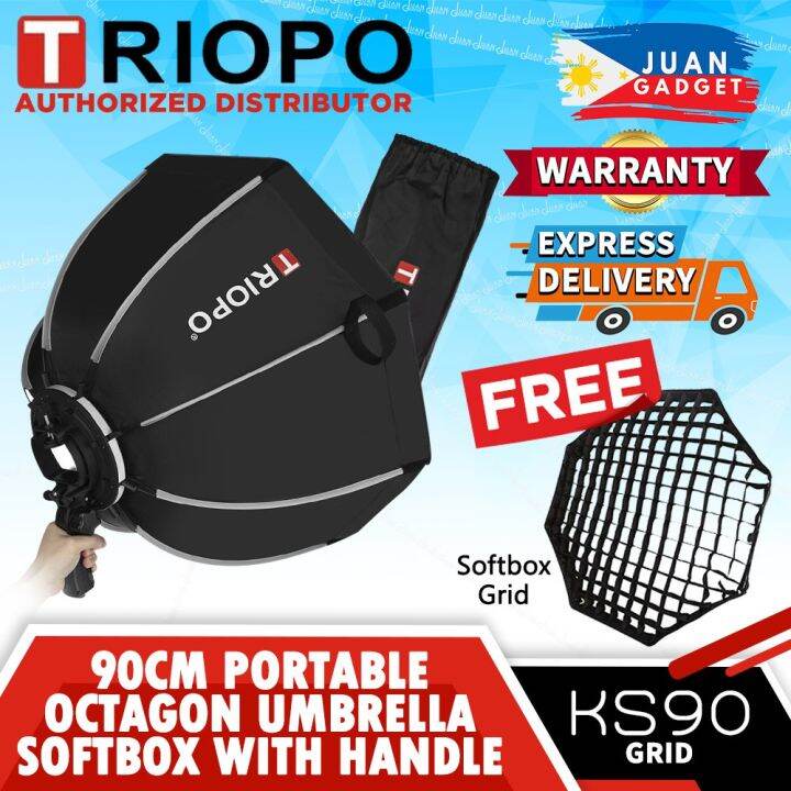 Triopo 90cm Octagon Softbox with Inner and Outer Diffuser and Grid (SK90 SK-90) Juan Gadget ...
