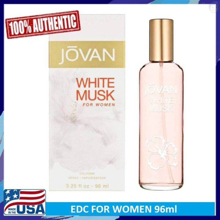 Jovan White Musk Eau De Cologne For Women 96ml - 100% AUTHENTIC | Lazada PH