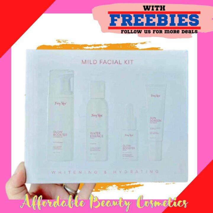 【READY STOCK】 ♒WITH FREEBIES COD FAIRY SKIN MILD FACIAL KIT☞ | Lazada PH
