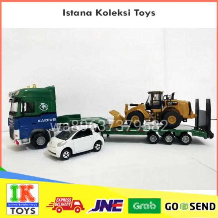 Diecast Miniatur Set Mainan Truck Low bet Wheel Loader | Lazada Indonesia